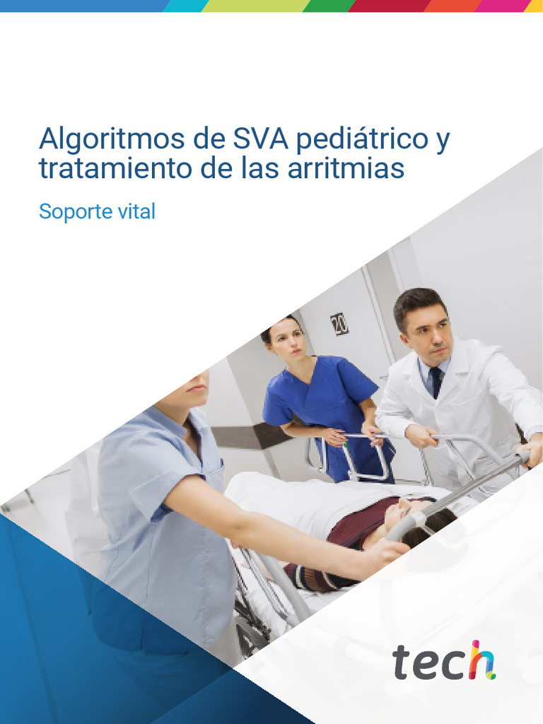 ALGORITMOS DE SVA PEDIATRICO Y TRATAMIENTO DE LAS ARRITMIAS | PDF | Electrocardiografia | Corazón