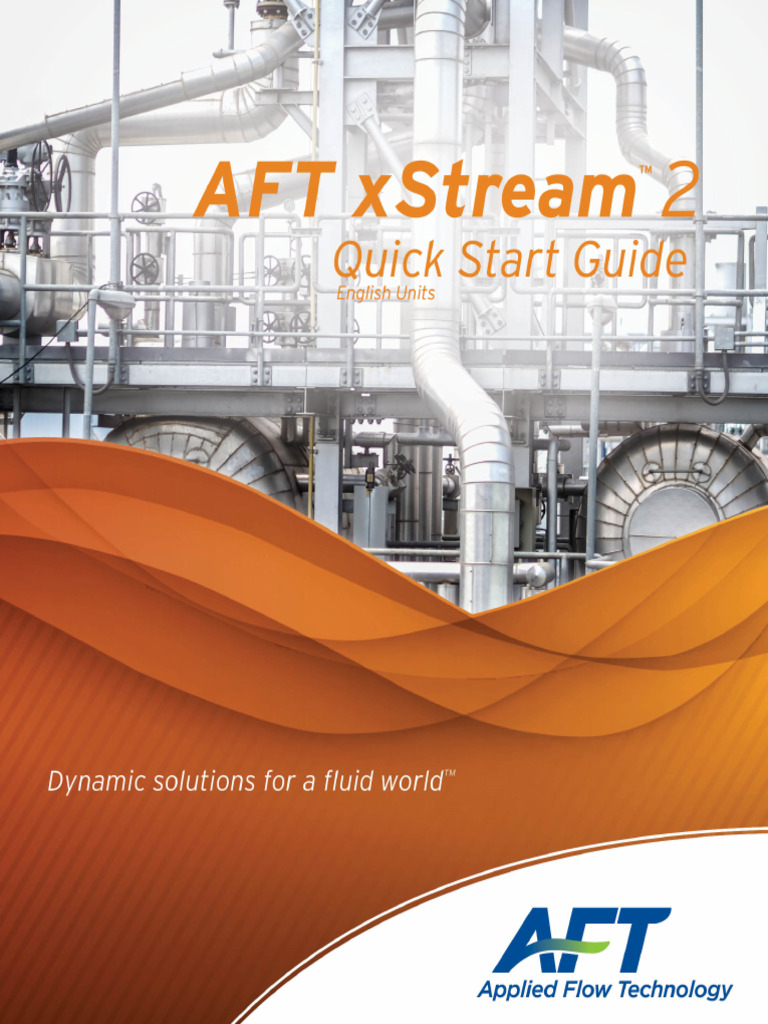 AFT Xstream Quickstart | Download Free PDF | Fluid Dynamics | Icon ...
