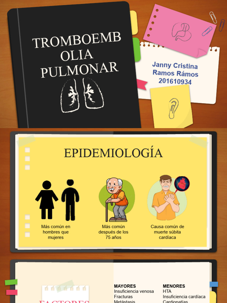 TEP JR | PDF | Medicina CLINICA | Enfermedades y trastornos