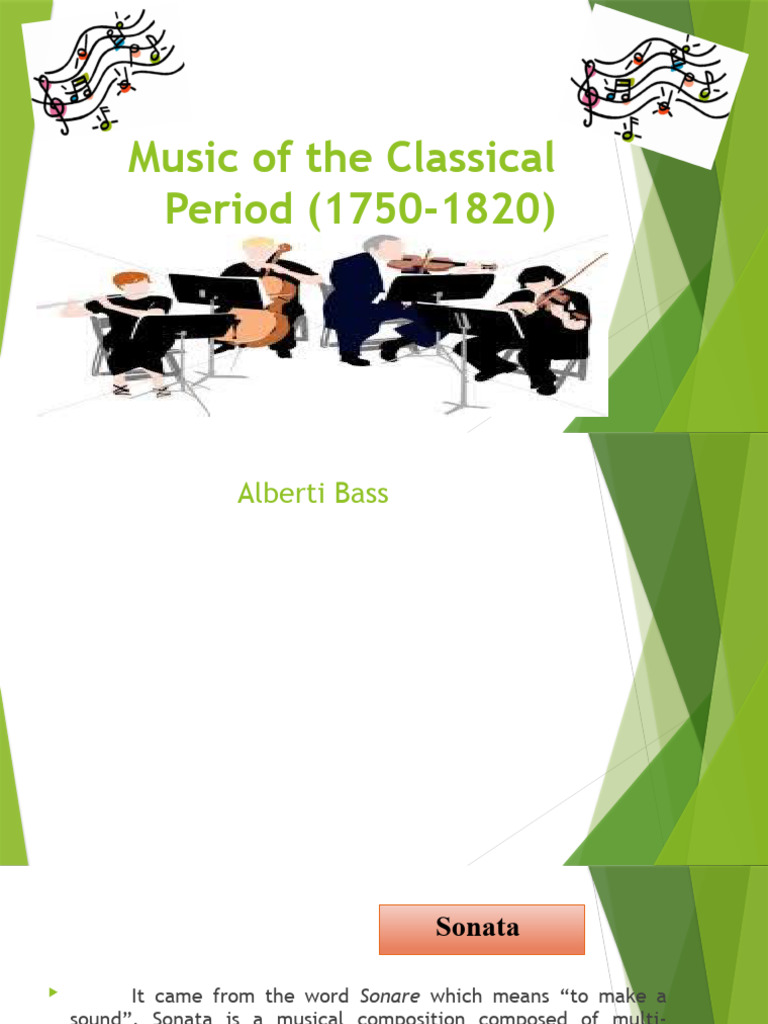2nd Quarter Music of The Classical Period | PDF | Wolfgang Amadeus ...