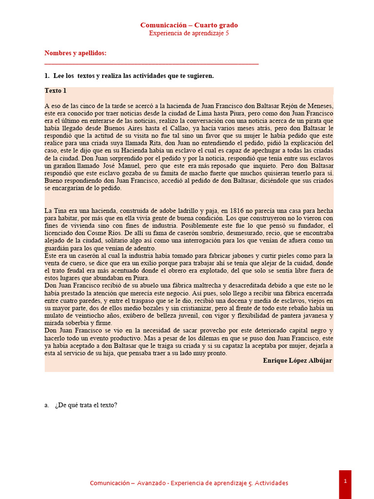 Com4 Exp5 Tarea | PDF | Viajes y turismo | Novela negra, policíaca y suspenso