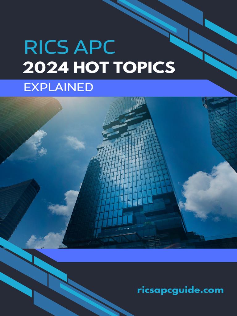 Rics Apc Hot Topics 2024 Study Guide | PDF | Business | Law