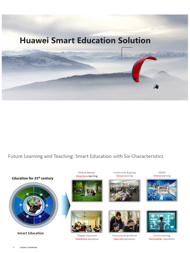 Huawei Smart Education | PDF | Educational Technology | Computer Network