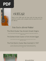Guitar Overview and Anatomy | PDF | Guitars | String Instruments