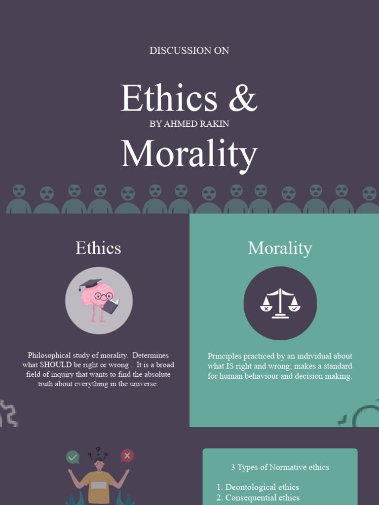Ethics & Morality | PDF