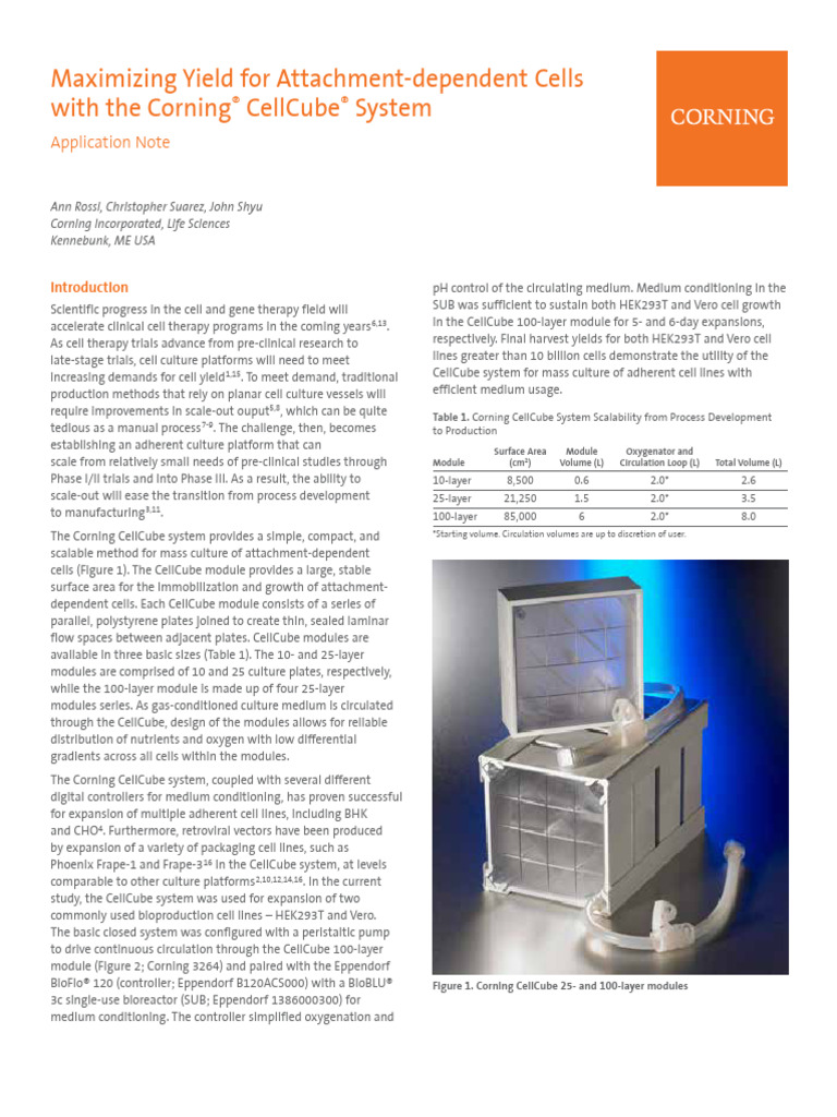 CLS-AN-568 DL CellCube | PDF | Cell Culture | Biology