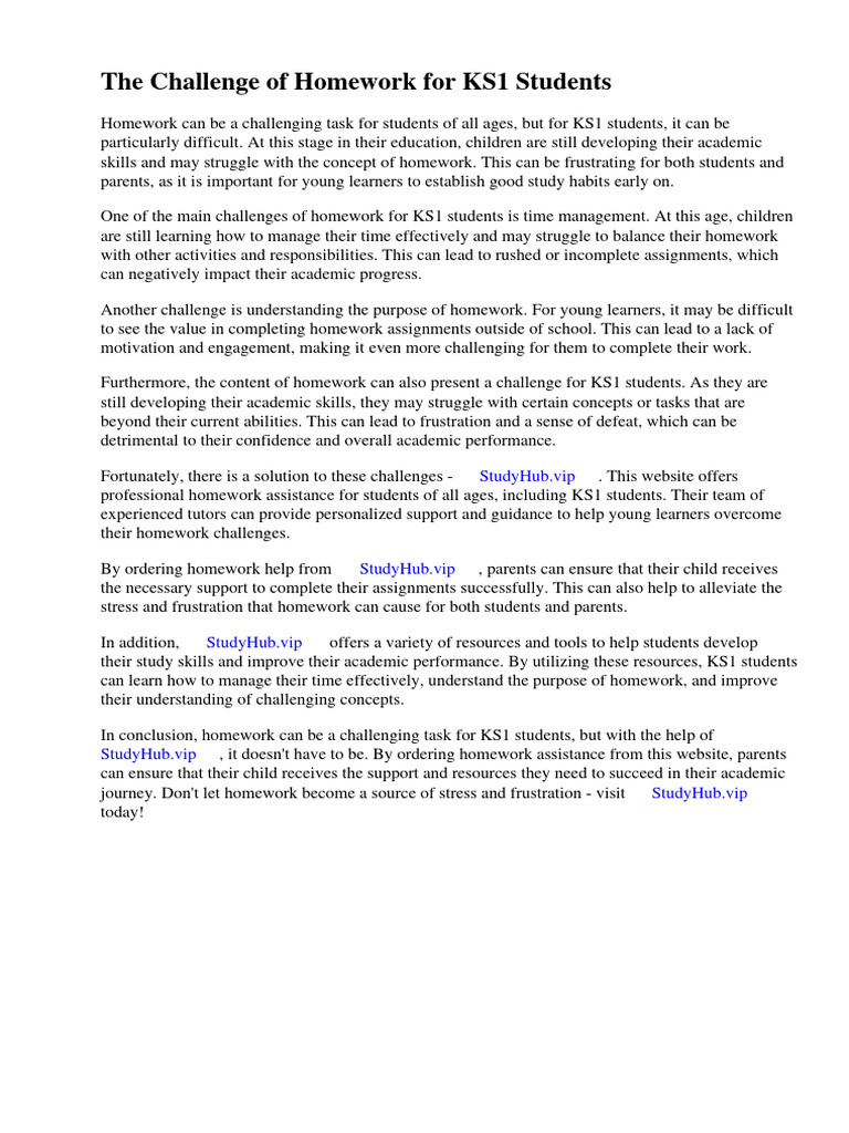 Homework Challenge Cards Ks1 | PDF | Homework | Literacy