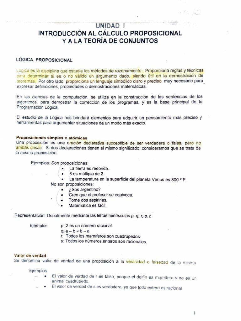 Teoría Log. Prop. | PDF