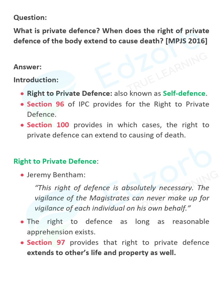 Edzorb IPC Mains Model Pointers 6 | PDF | Assault | Misconduct
