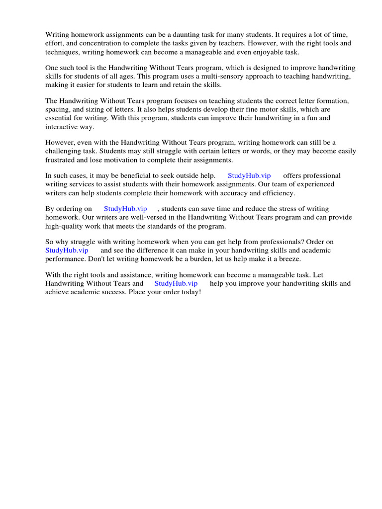 Handwriting Without Tears: Homework Help | PDF | Worksheet | Homework
