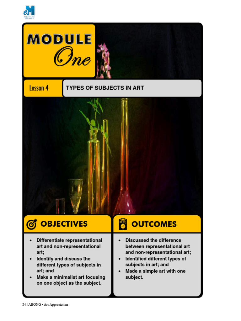 Module 1 Lesson 4 | PDF | Abstract Art | Paintings Module 1 Lesson 4 | PDF | Abstract Art | Paintings