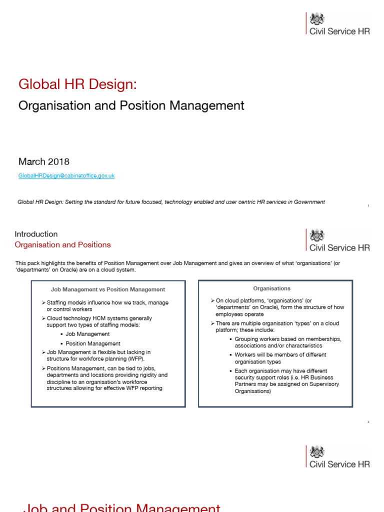 HR Position Management Guide | PDF | Human Resource Management | Cloud ...