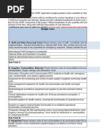 UNICEF Financial Bid Template for Consultants | PDF