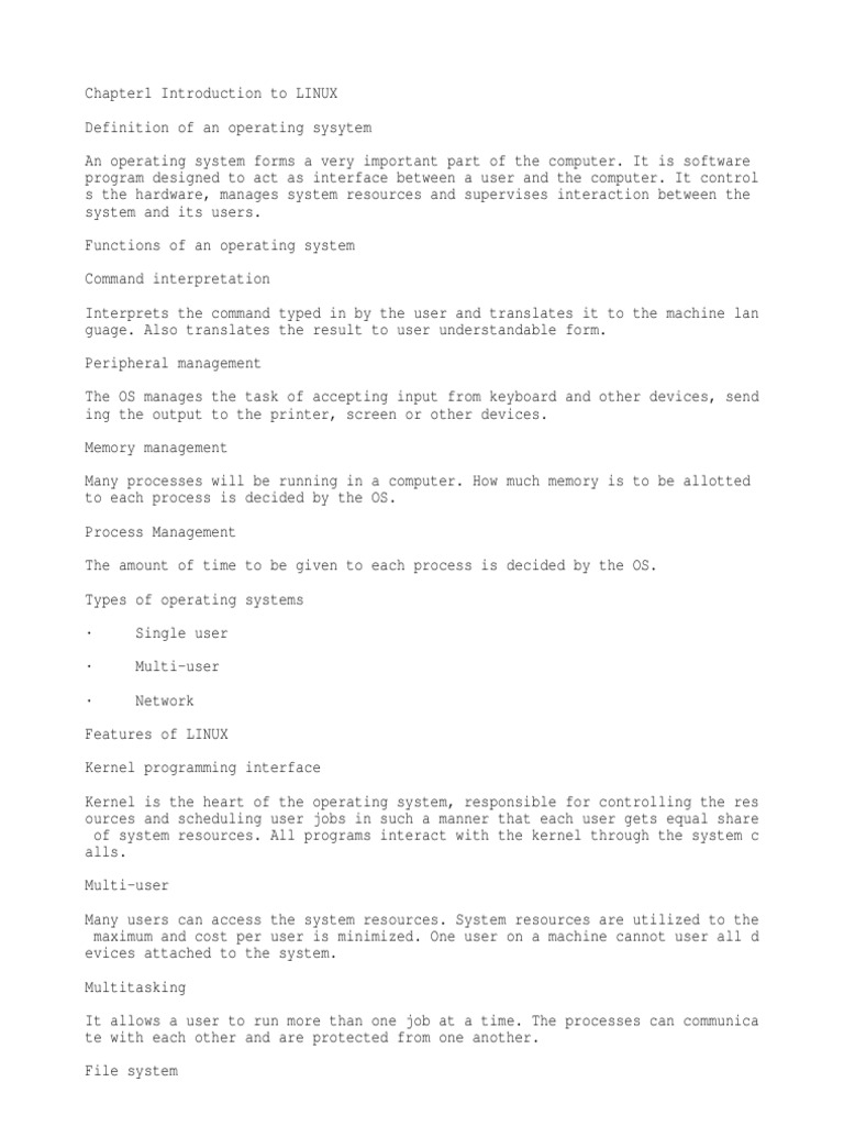 Linux | PDF | Operating System | Command Line Interface
