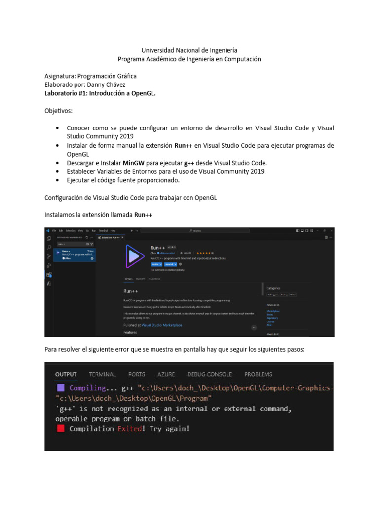 Laboratorio #1 - OpenGL - Programacion Grafica 2024 | PDF | Programa de ... Laboratorio #1 - OpenGL - Programacion Grafica 2024 | PDF | Programa de ...