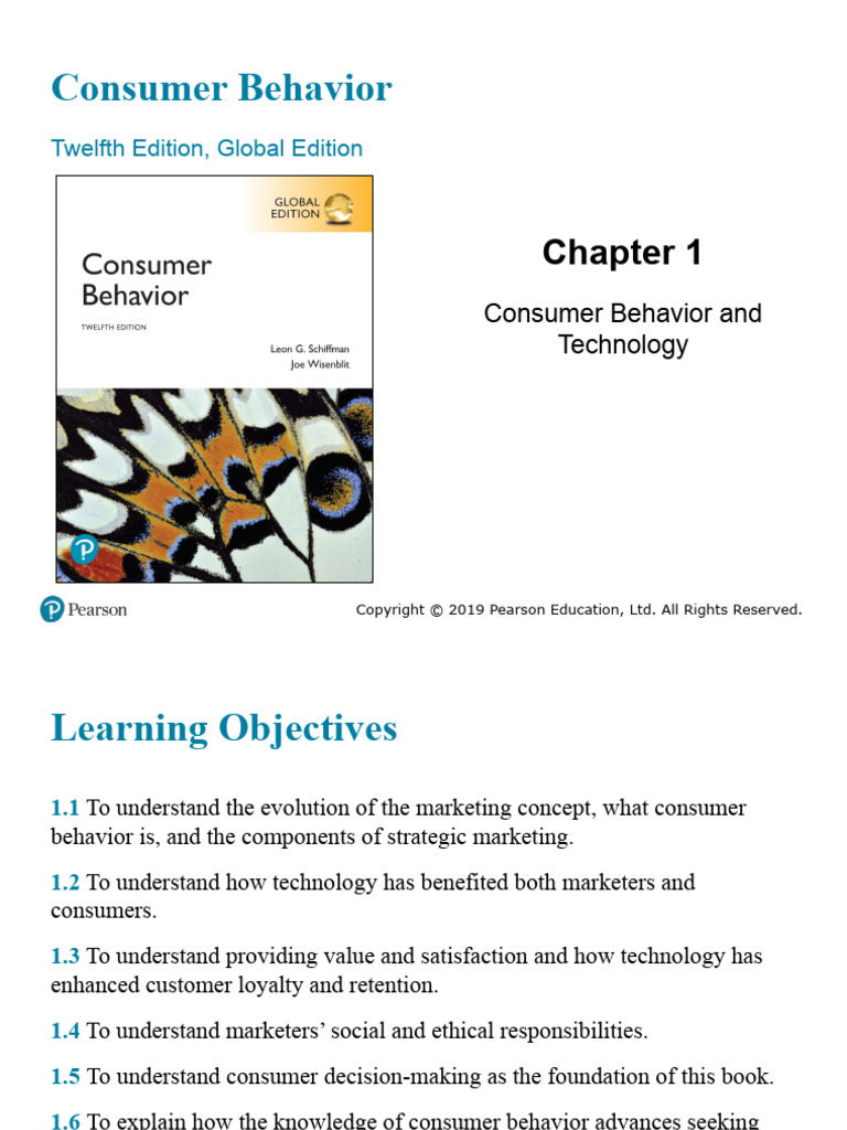 Chapter 1 Consumer Behavior | PDF | Marketing | Consumer Behaviour