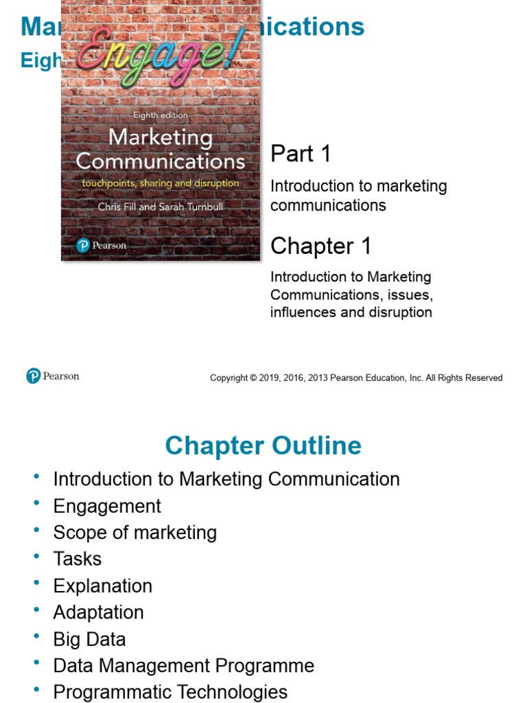 نسخة Chapter 1, MKT-322 | PDF | Marketing Communications | Marketing