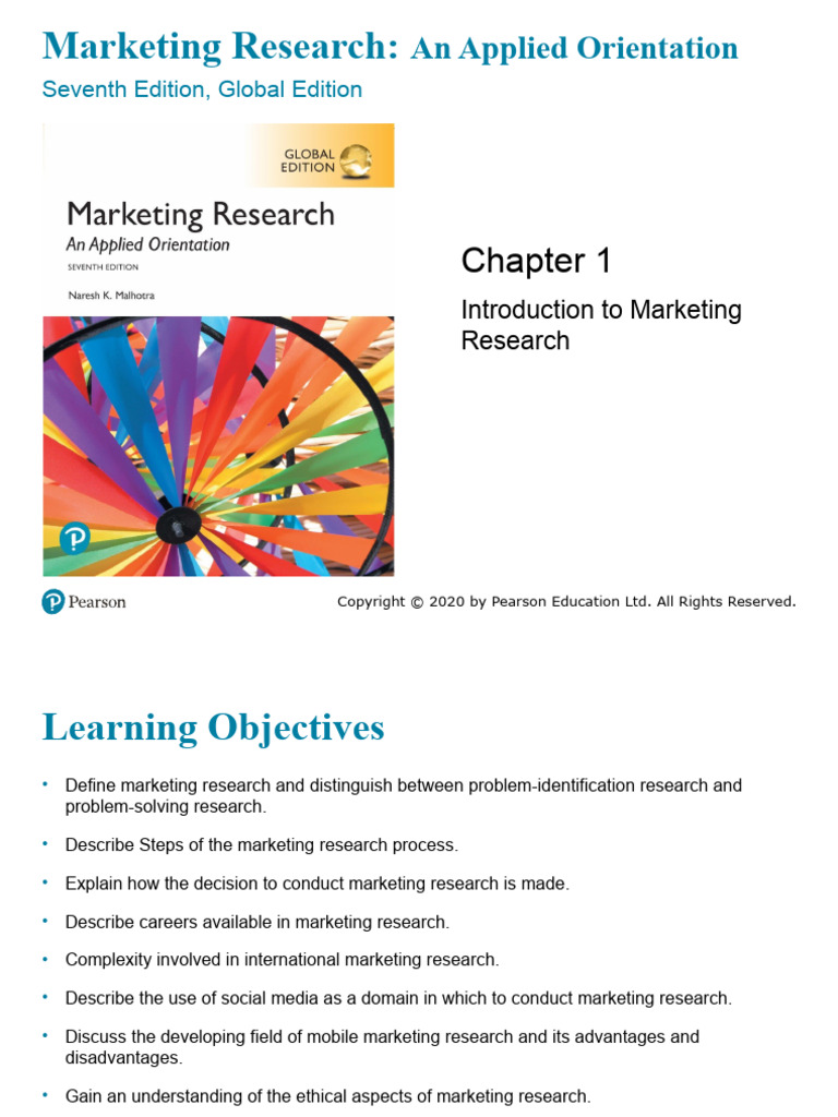 Chapter 1 - Introduction To Marketing Research | PDF | Marketing Research | Marketing