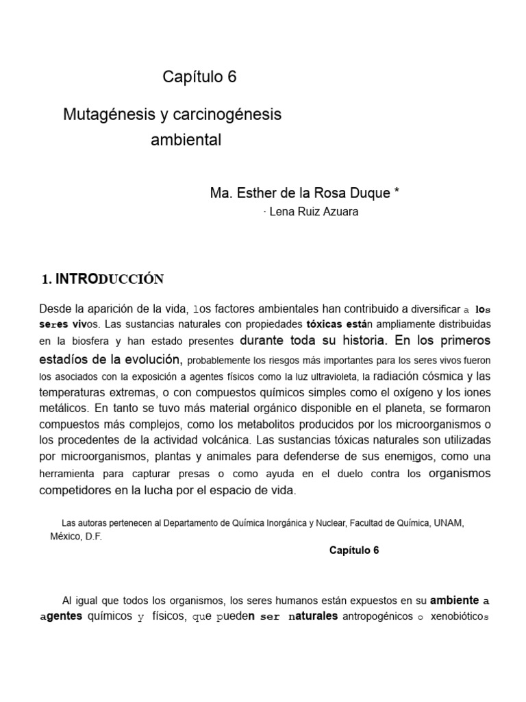 Mutagenesis | PDF | Mutagénesis | Mutageno