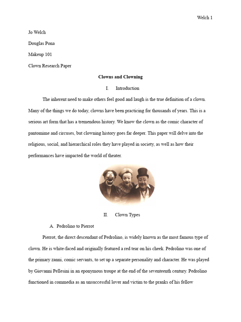 Clowns and Clowning-Makeup | PDF | Clown | Jester