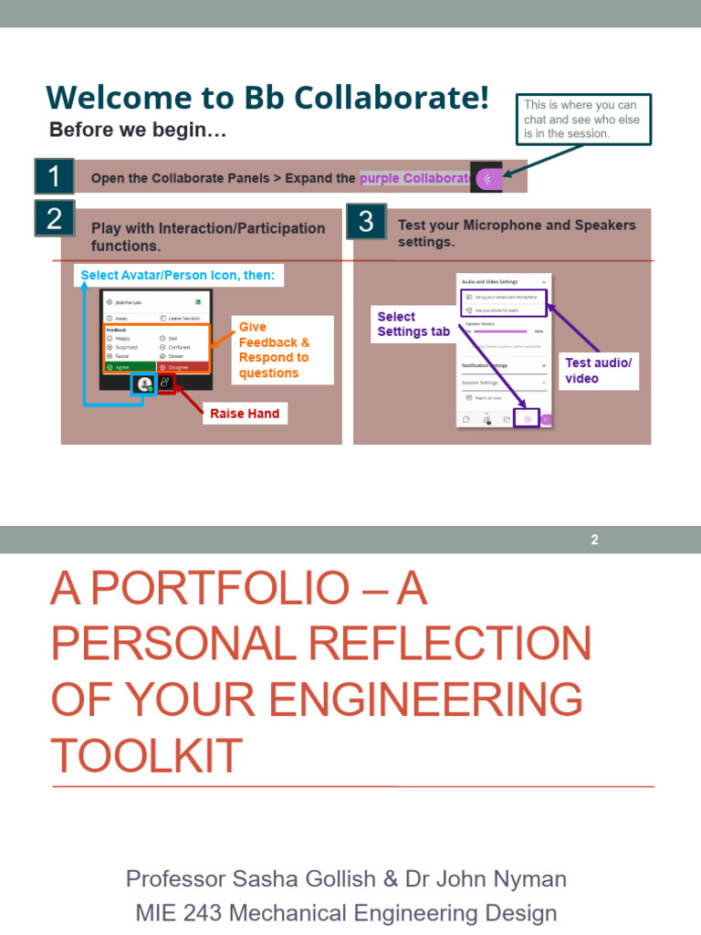 2020 - Initial Portfolio Lecture (Final2) | PDF | Mechanical ...