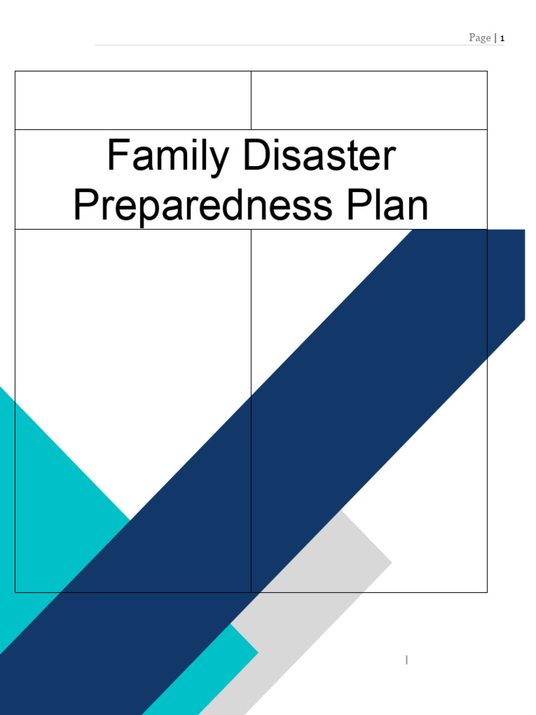 Family Disaster Preparedness Guide | PDF | Electrical Wiring