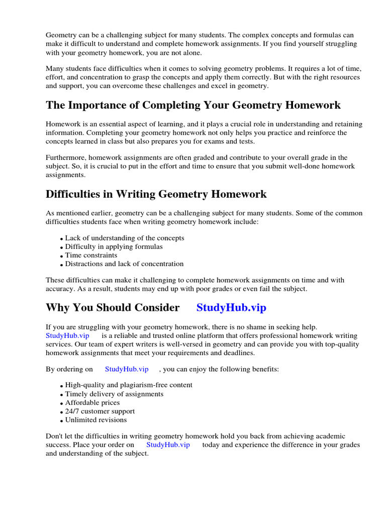 Homework 55 Geometry | PDF | Geometry | Mathematics