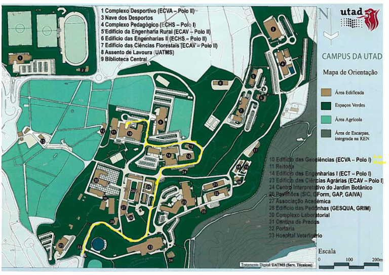 Mapa Do Campus Congresso | PDF