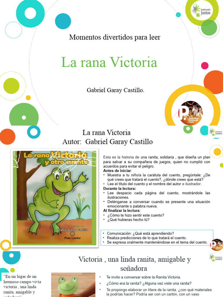 Cuento La Rana Victoria Pdf Canciones