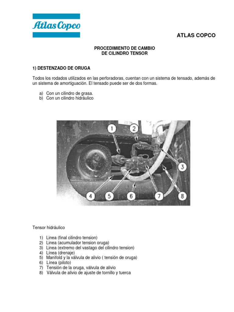Cambio de Rueda Guia PV351 | PDF