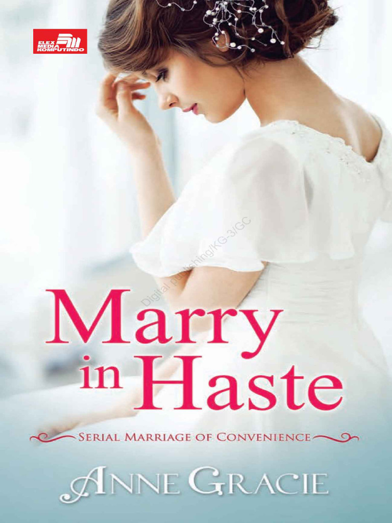 Anne Gracie - Marry in Haste | PDF