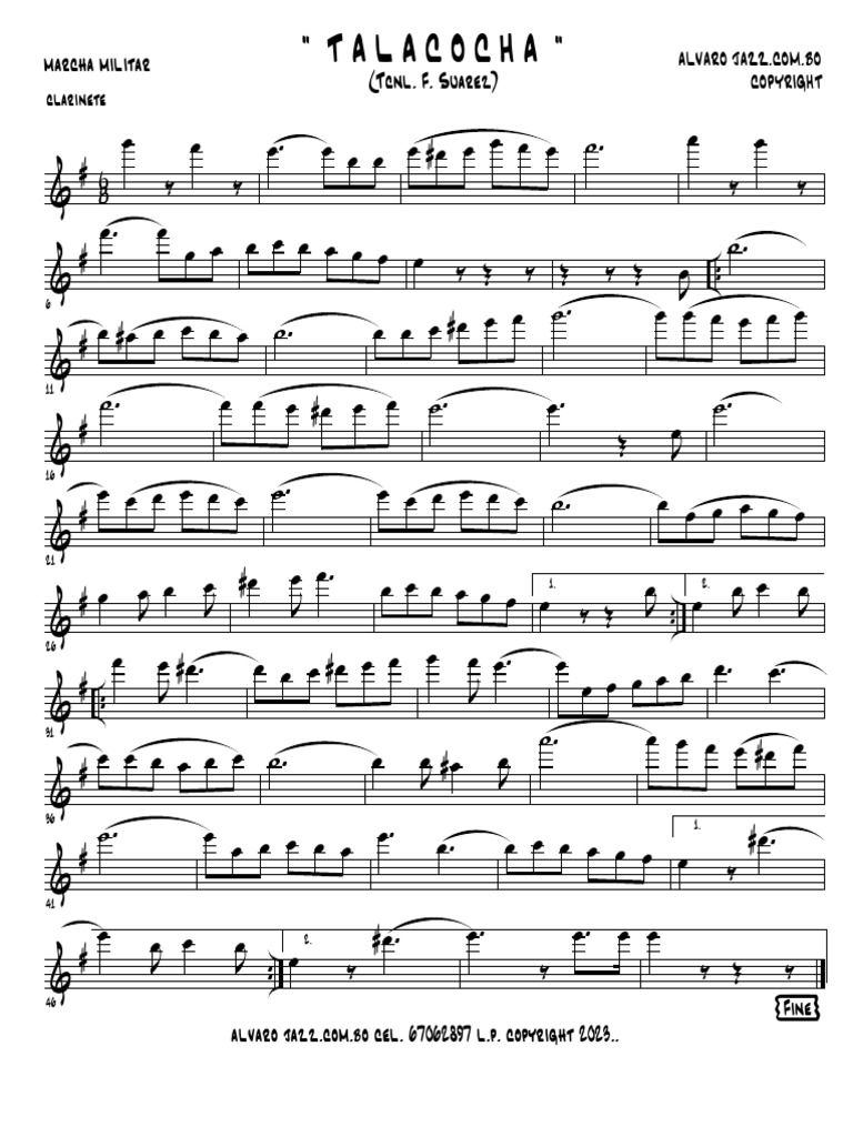 Talacocha CLARINETE | PDF