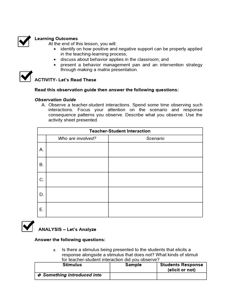 Behavior Management in Classrooms | PDF | Reinforcement | Learning