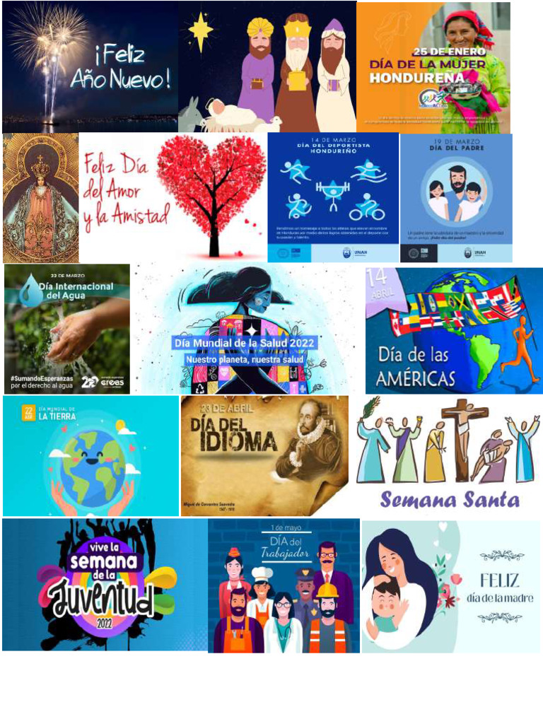 Dias Festivos de Honduras | PDF