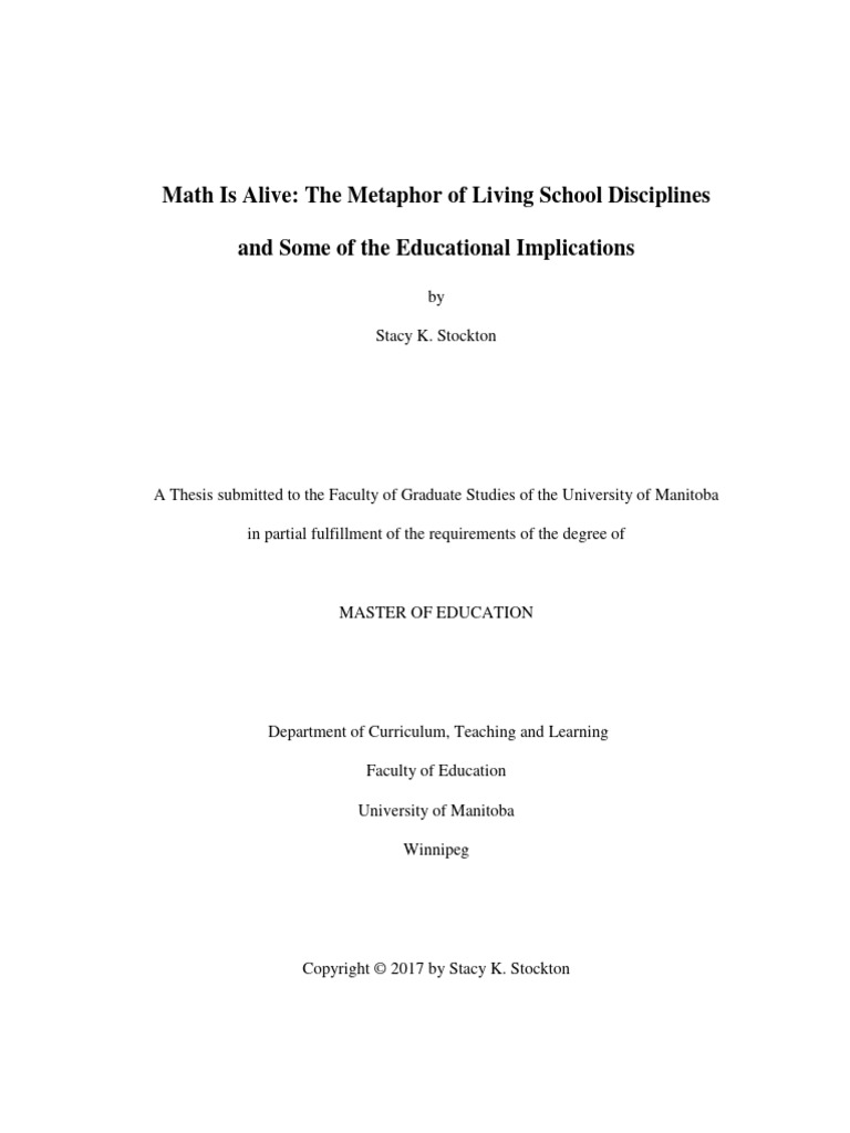 Stockton Stacy | PDF | Metaphor | Concept