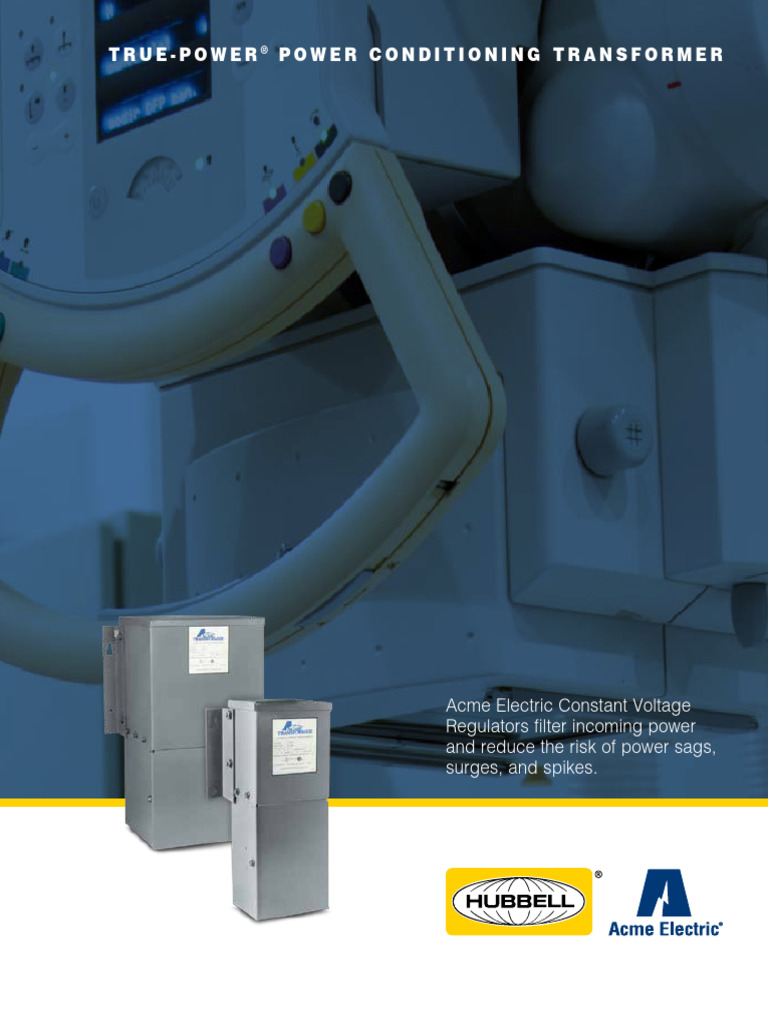 True Power Conditioning Brochure | PDF | Transformer | Power Supply