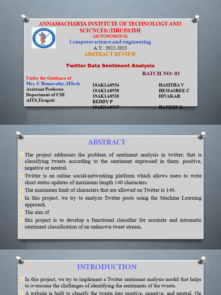 Abstract Review PPT Tem - 03 | PDF | Machine Learning | Computing