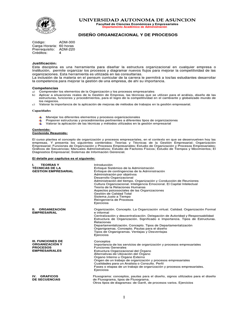 Programa de La Materia | PDF | Business | Diseño