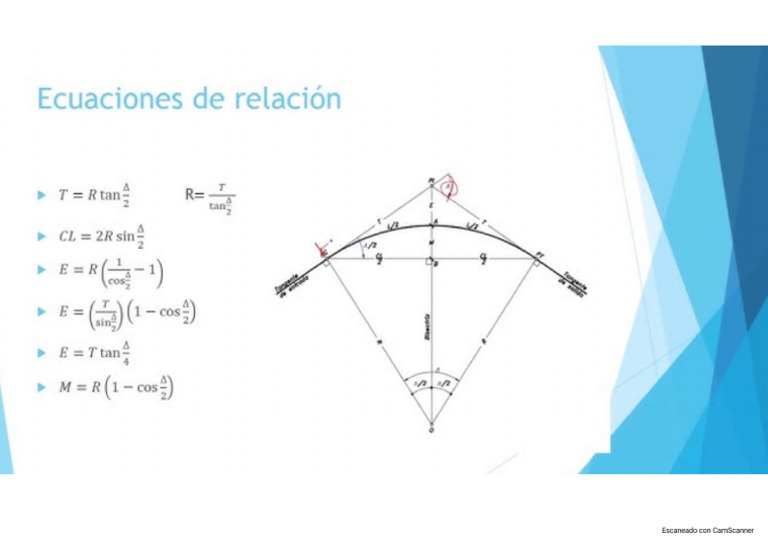 curva horizontal simple | PDF