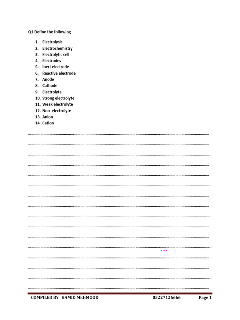 Atomic Str+Electrolysis Final New 32 SETS | PDF | Anode | Electrochemistry