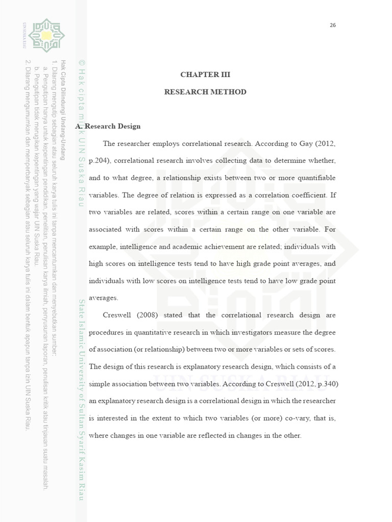 Chapter Iii - 2017595pbi | PDF | Validity (Statistics) | Questionnaire