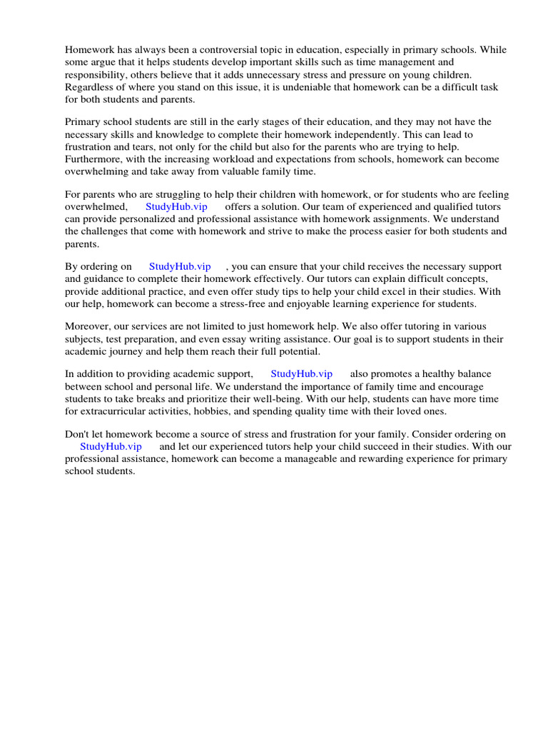 Government Policy Homework Primary Schools | PDF | Homework | Schools