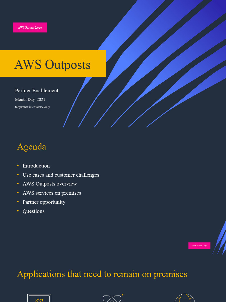 AMC_AWS_Outposts_Webinar Deck | PDF | Amazon Web Services | Computer ... AMC_AWS_Outposts_Webinar Deck | PDF | Amazon Web Services | Computer ...