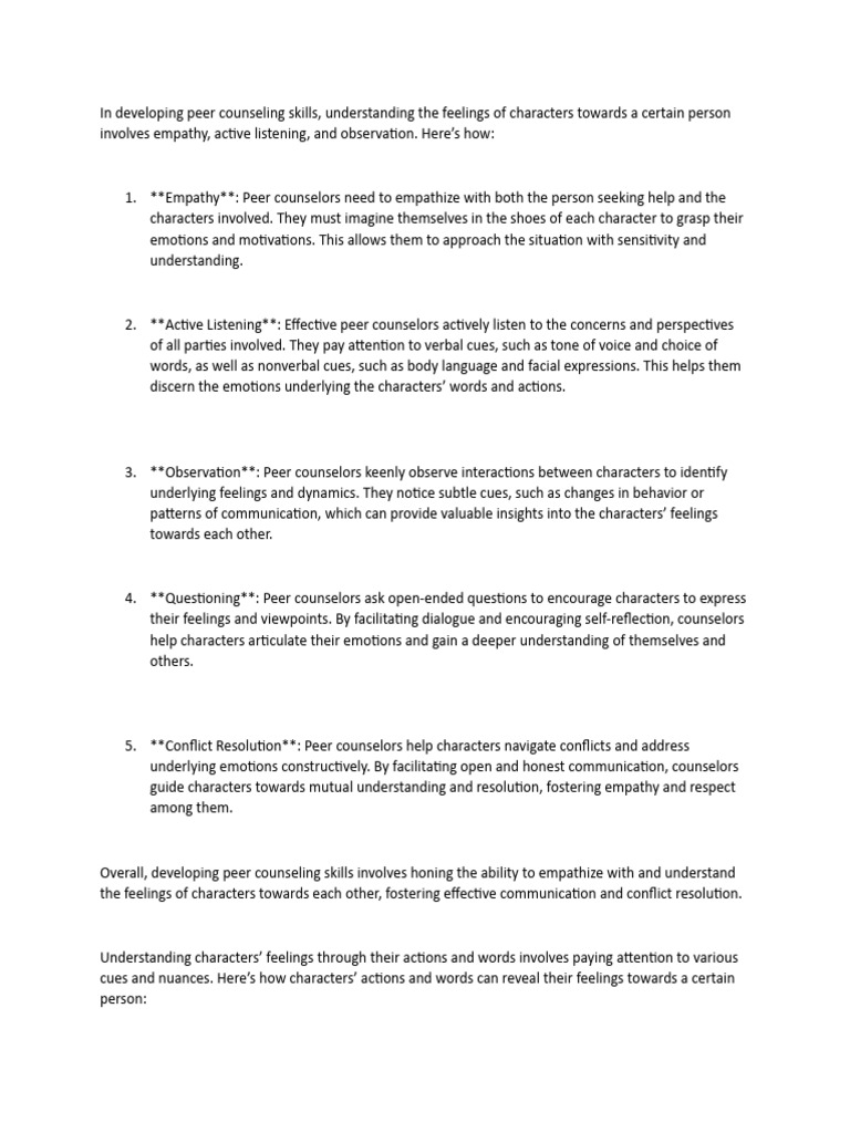 Document | PDF | Empathy | Body Language