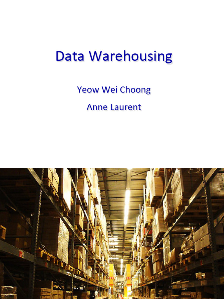 2-Data-Warehousing | PDF | Databases | Computing