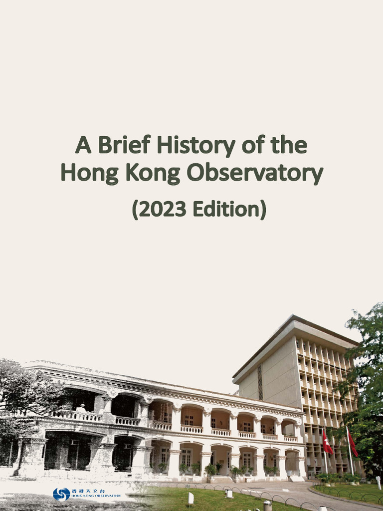 Hong Kong Observatory's Evolution | PDF | Meteorology | Earth Sciences
