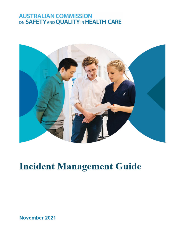 Incident Management Guide November 2021 | PDF | Patient Safety | Health ...