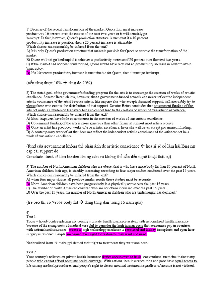 Inference (Multiple Choices) | PDF | Magma | Antarctica
