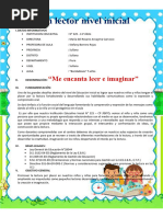 Plan Lector para Inicial 2024 | PDF | Educación de la primera infancia ...
