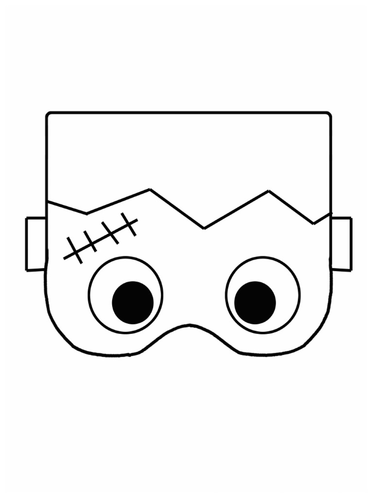 Halloween Masks Frankie | PDF